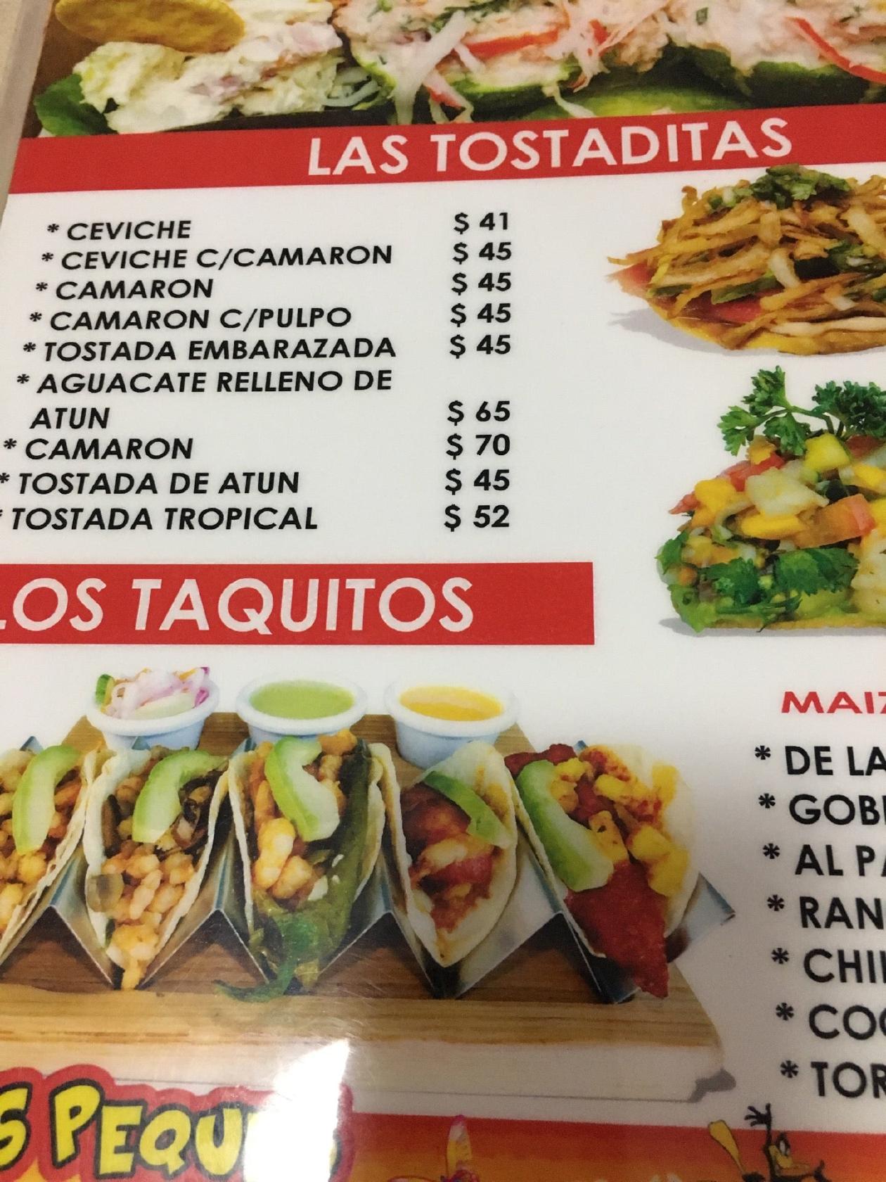 Menu at El Camarón restaurant, San Nicolás de los Garza, Av. Nogalar ...