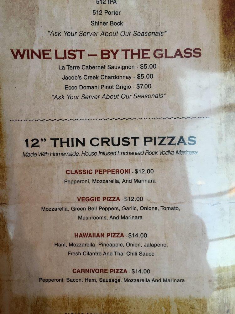 Menu at Max's Roadhouse pub & bar, Spring Branch