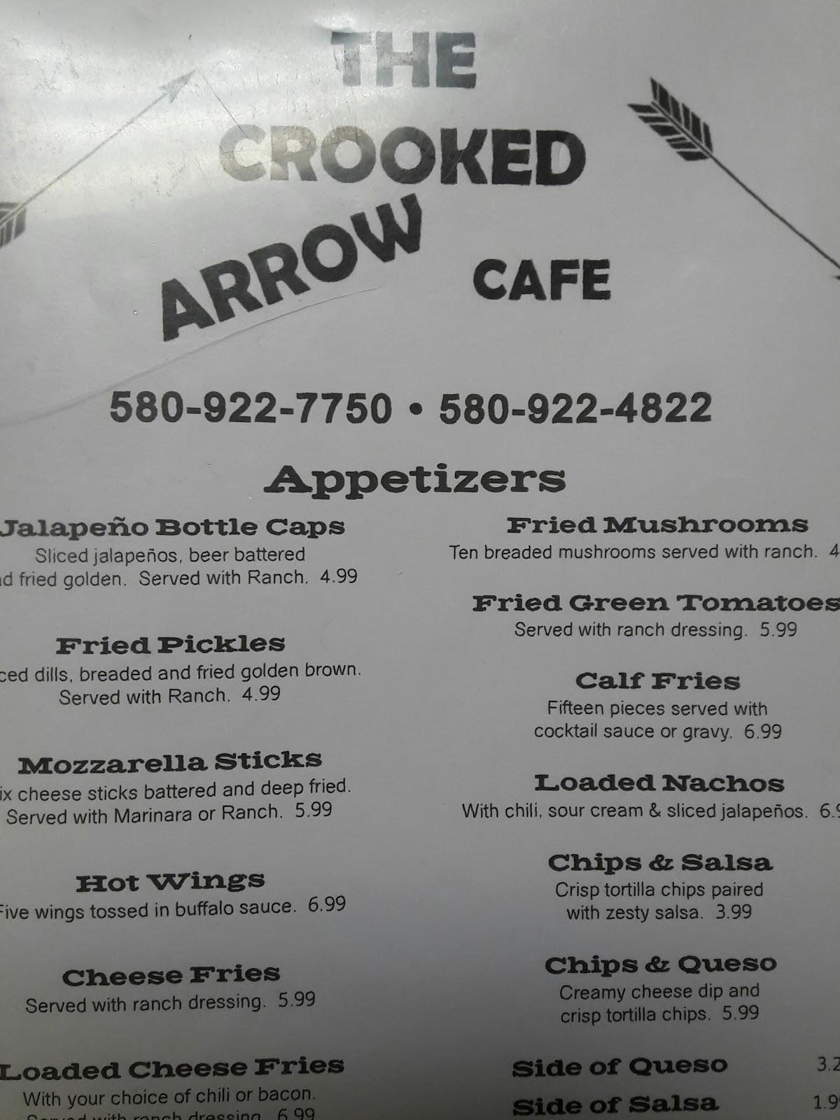 Menu at Wildcat Cafe, Seiling, 208 S Main St