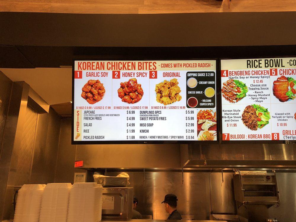 Menu at BengBeng CHICKEN & GRILL restaurant, Tysons