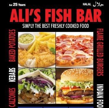 Menu at Golden Fryers Buckhaven restaurant, Leven