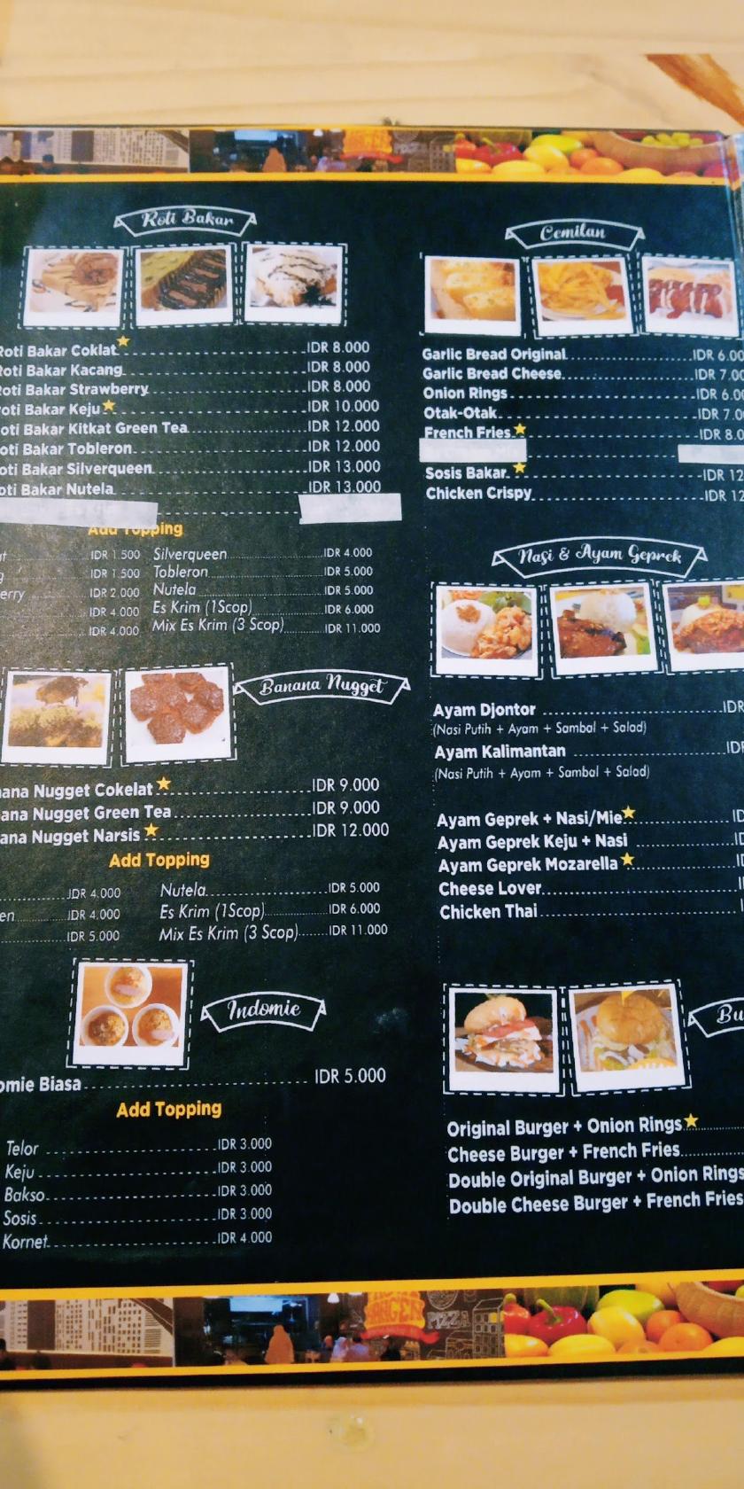 Menu at D'Naf Food & Cafe by Pasta Kangen, Sedayu