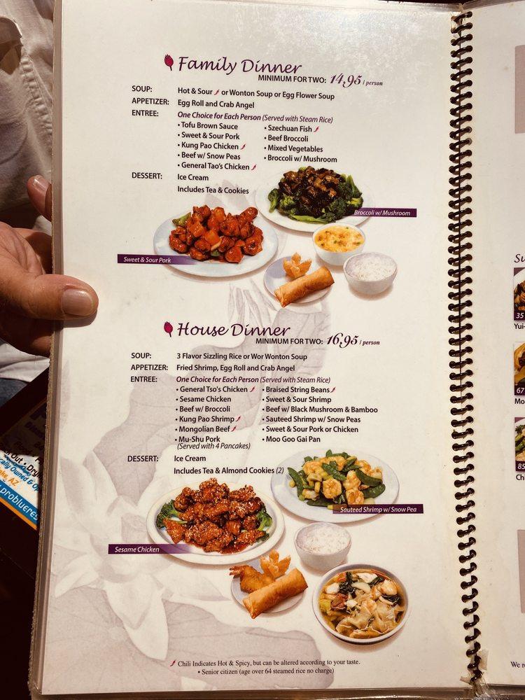 Menu at Lotus Garden Chinese Restaurant, Pinetop-Lakeside
