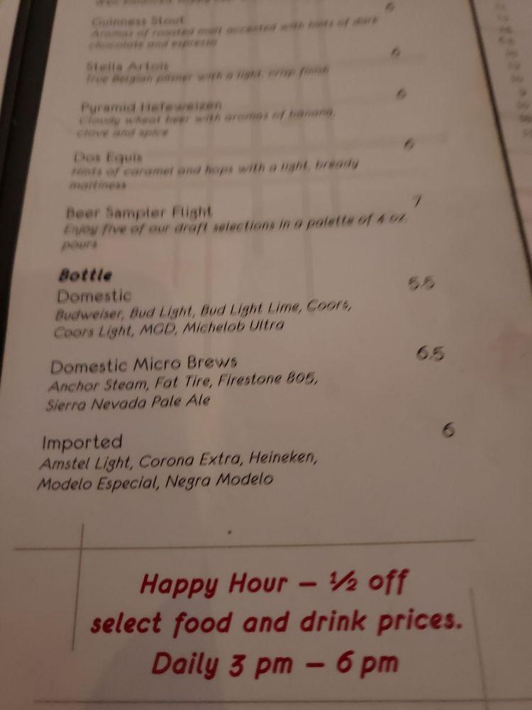 Menu at Atlantis Sushi pub & bar, Reno