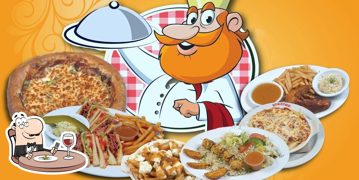 Stratos Pizzeria, Québec, Boul de L'Ormière - Menu du restaurant et ...
