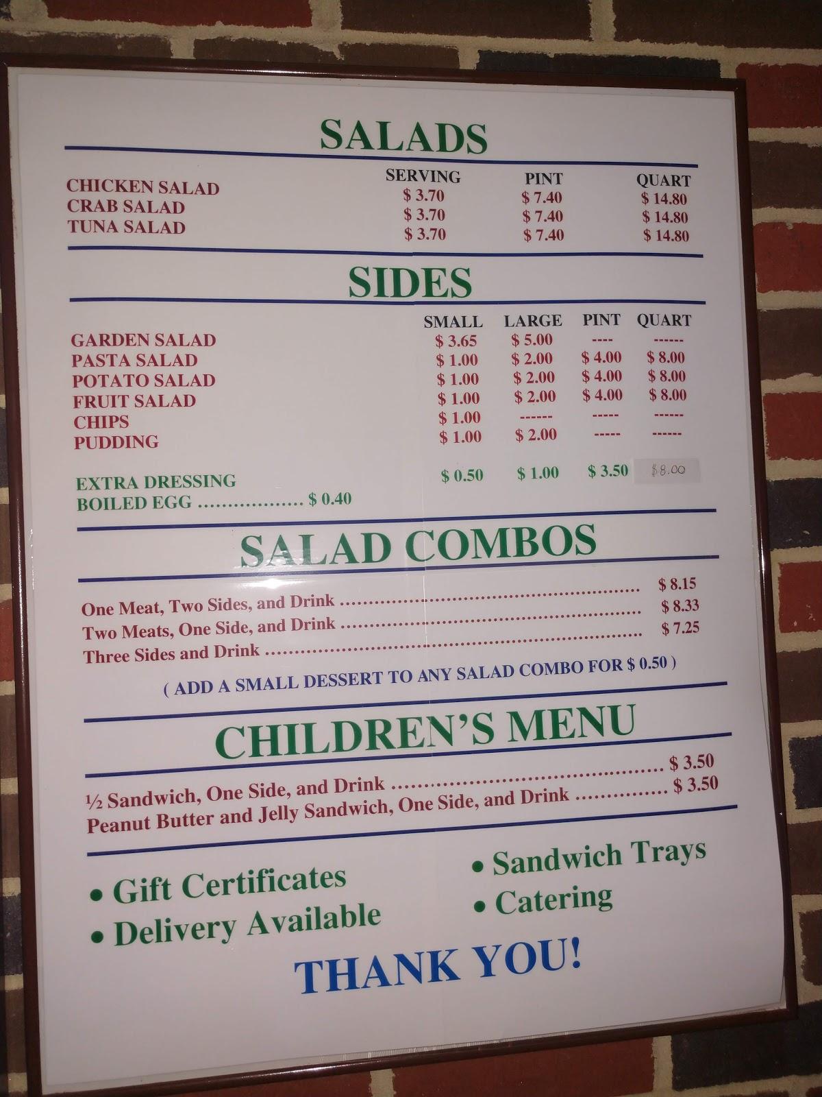 Menu at Yum Yum Tree and Catering restaurant, Albertville