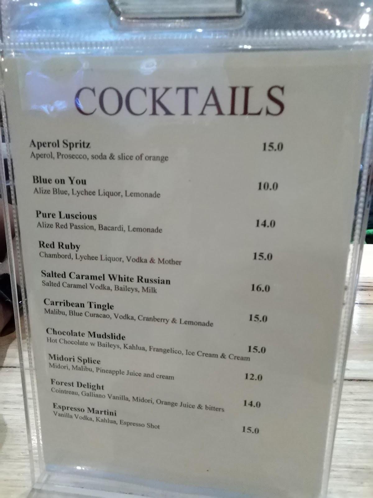 Menu at Century City Tavern pub & bar, Glen Waverley