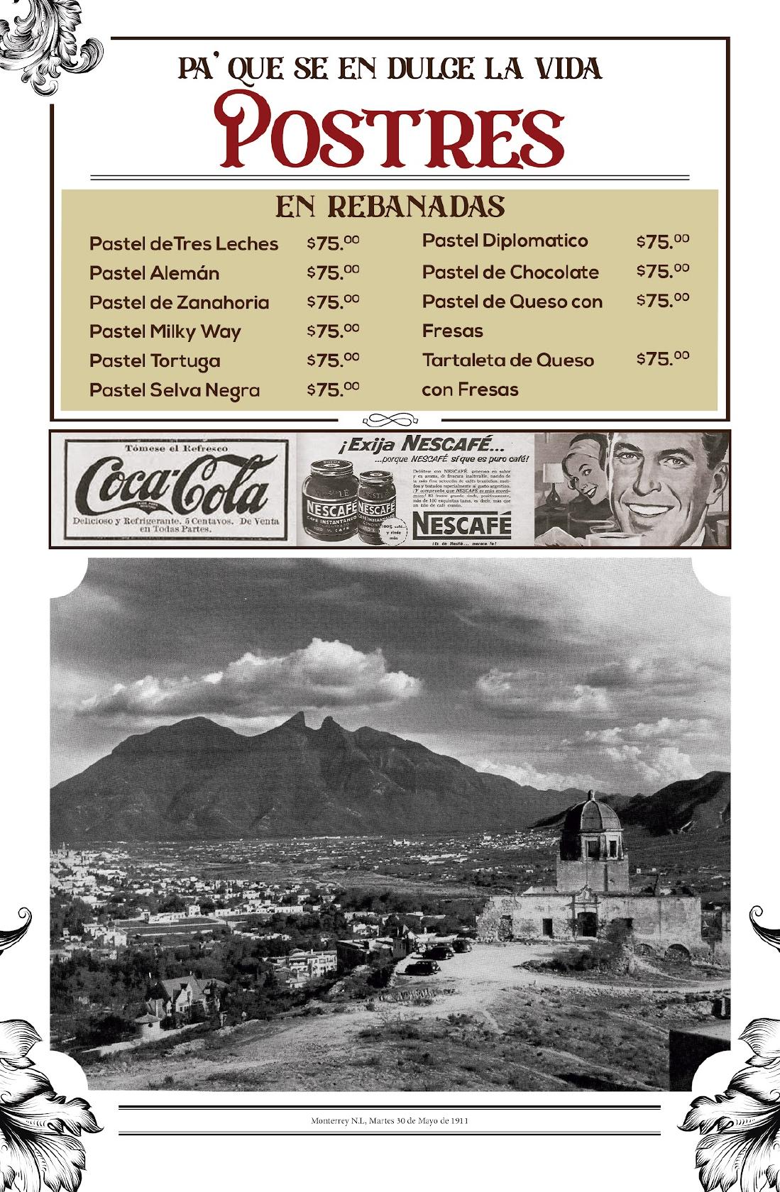 Pub y bar El Cuartel del General Sendero La Fe, Apodaca - Carta del ...