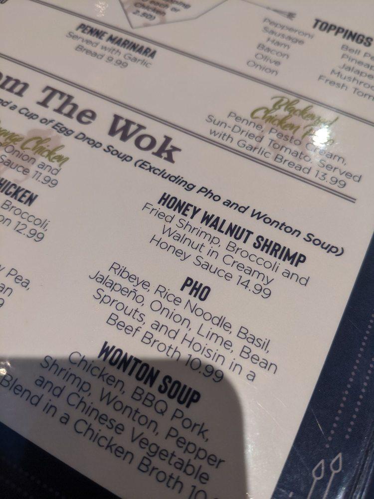 Menu at The Derby Room Norco pub & bar, Norco