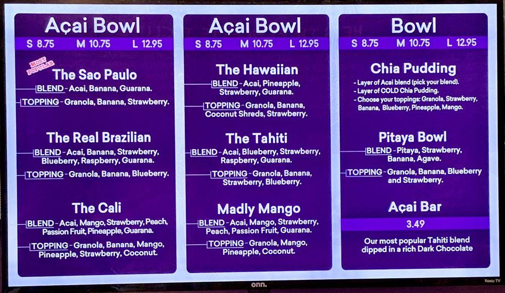 Carta de Acai Republic, Torrance