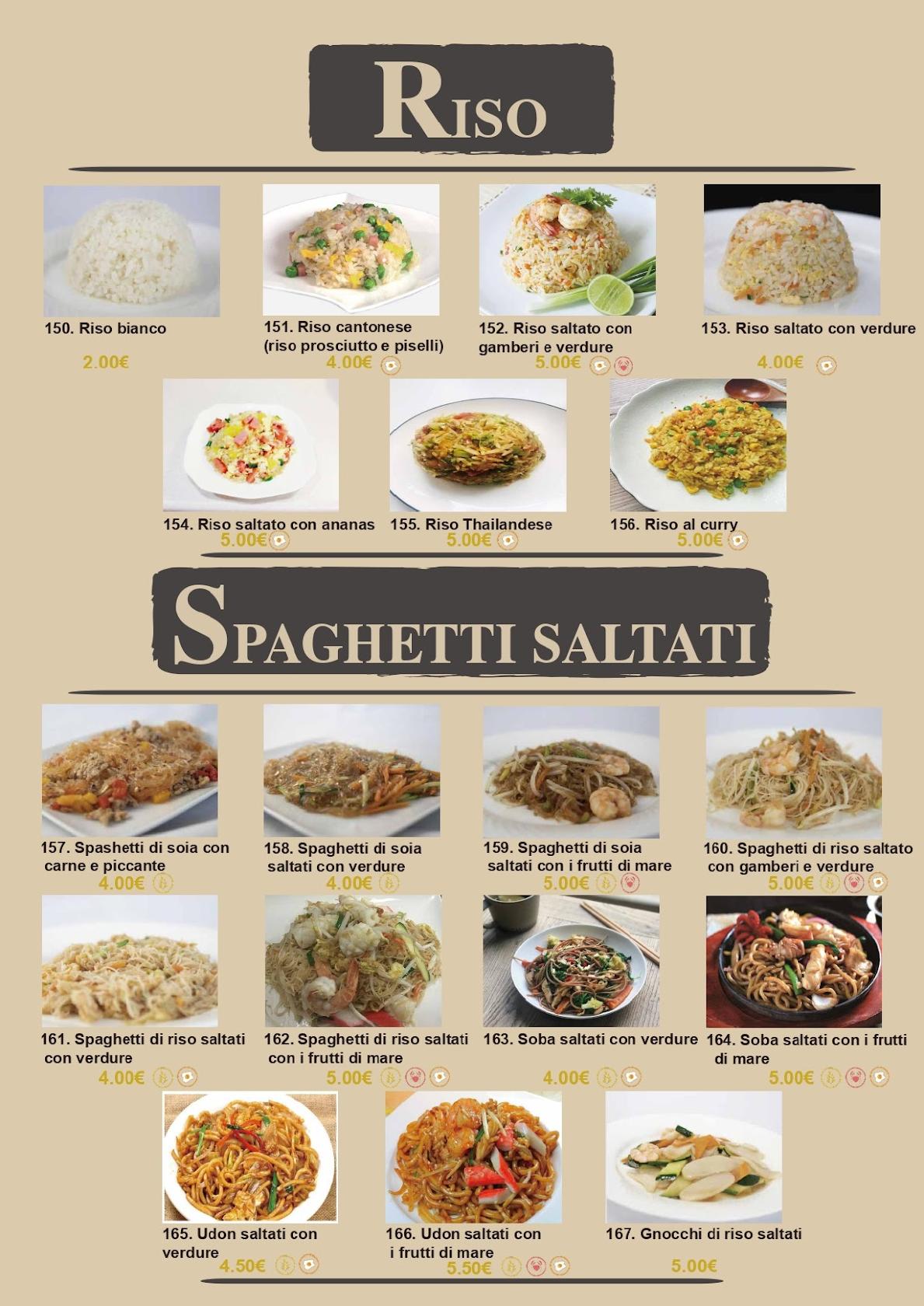 Menu da Rui Sushi ristorante, Gubbio