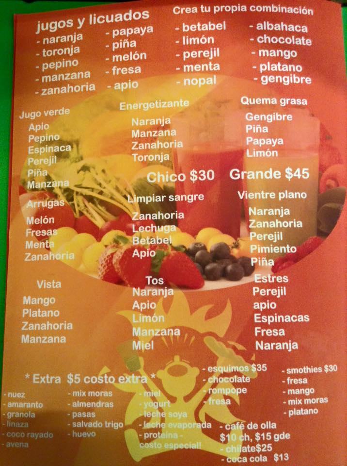 Menu at Riko Los cabos pub & bar, Cabo San Lucas