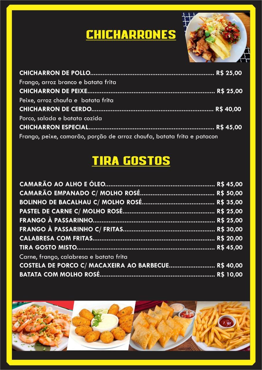 Menu at Kali Night - Unidade Flores pub & bar, Manaus