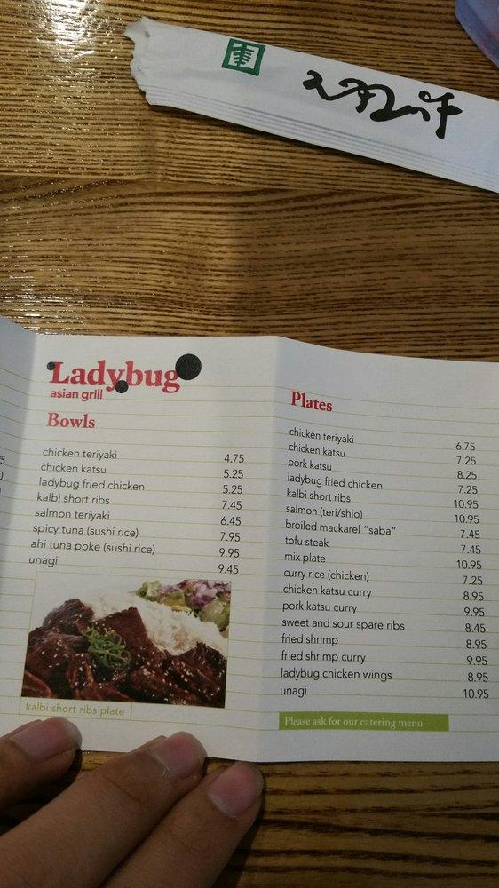 Menu at Ladybug Café restaurant, Gardena, S Western Ave