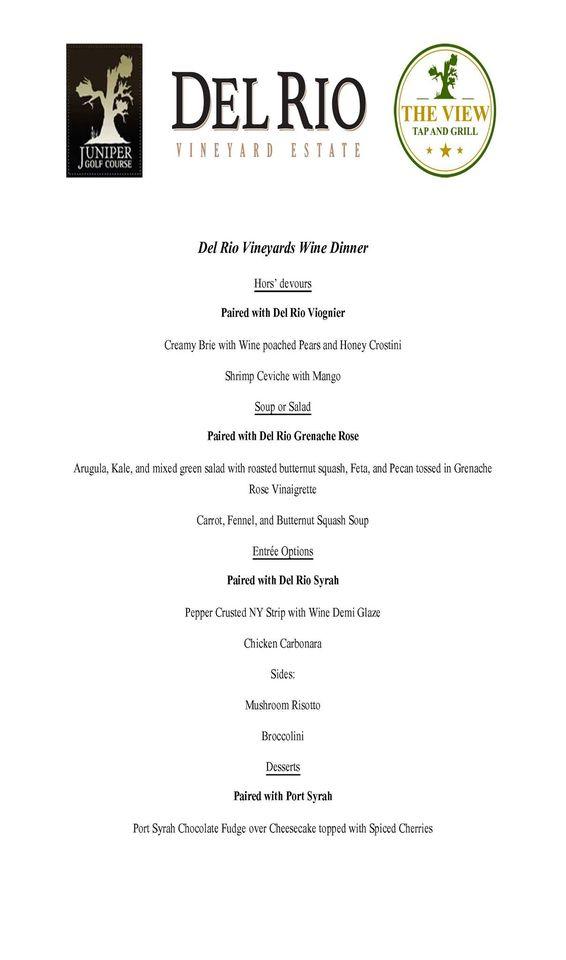 Menu at The View Tap and Grill pub & bar, Redmond