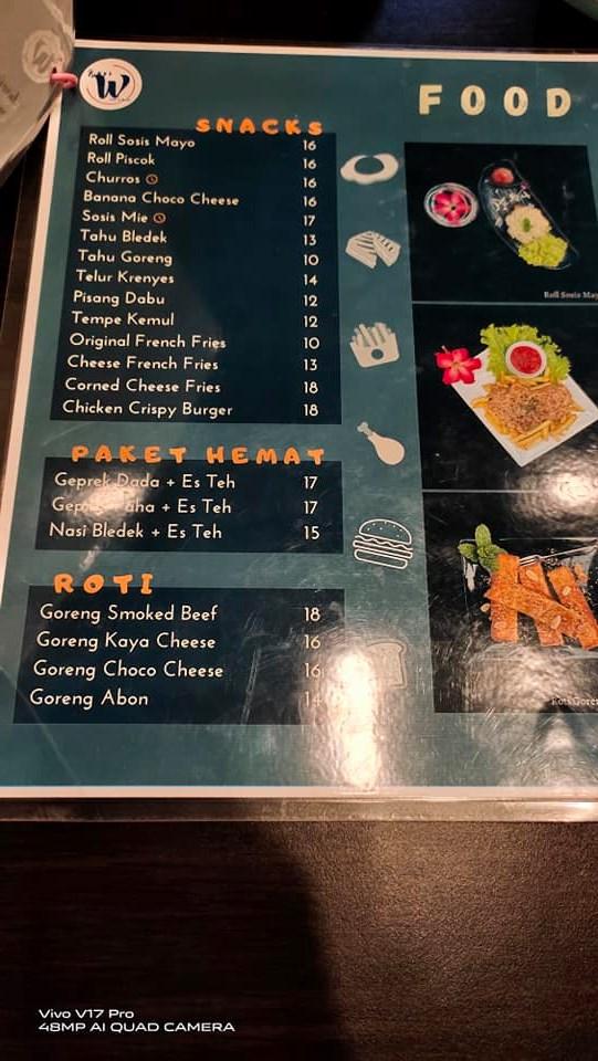 Menu at Rumah Juice pub & bar, Surakarta