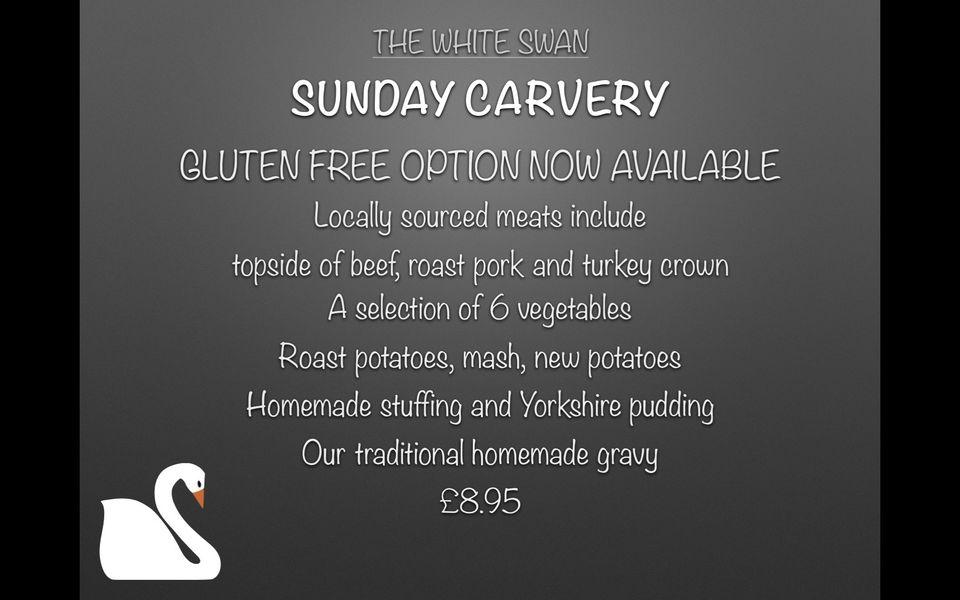 Menu at The White Swan pub & bar, Derby, Shepherd St