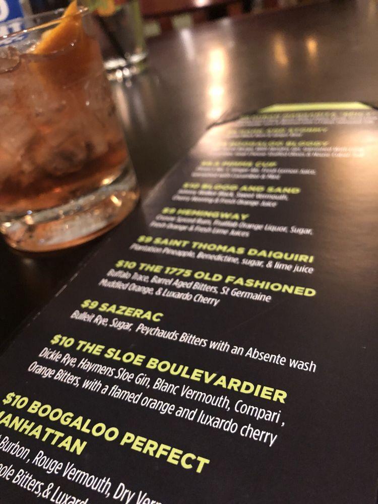 Menu at Boogaloo pub & bar, Maplewood