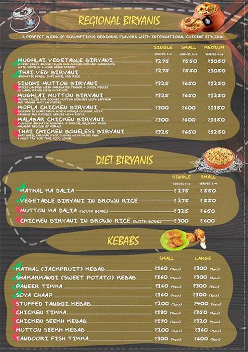 Menu at Biryani Queen Greater Noida, Greater Noida, 3rd Floor
