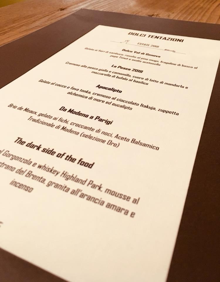 Menu da La Rucola 2.0 ristorante, Sirmione