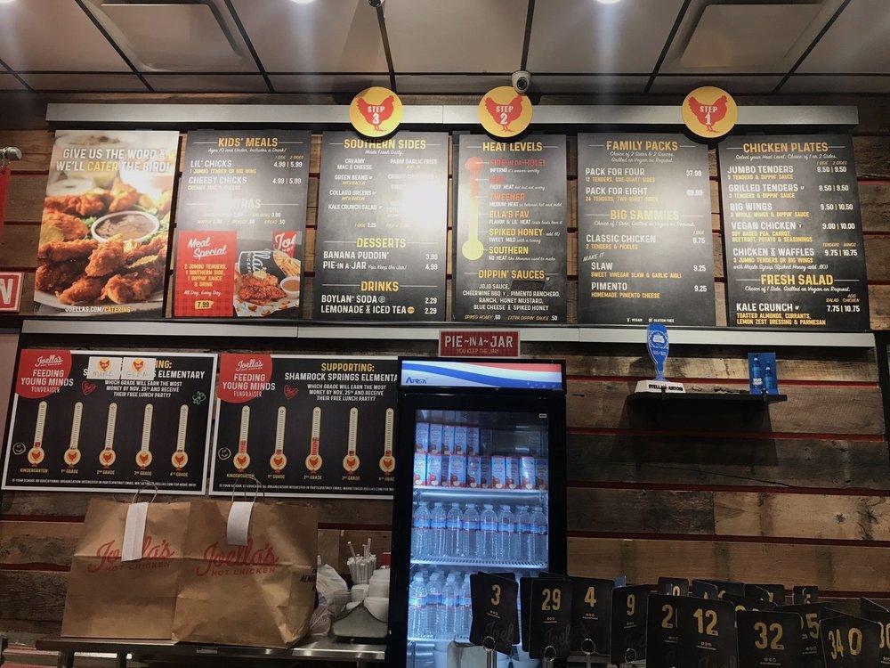 Menu at Joella's Hot Chicken - Carmel restaurant, Carmel, E 146th St