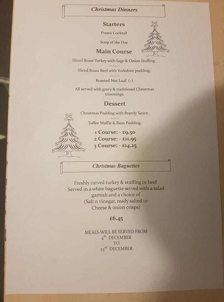 Menu at Tafarn-Y-Trap pub & bar, Llangennech