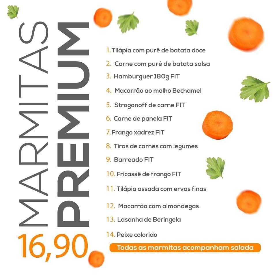 Menu em Fit e Gourmet restaurante, Curitiba