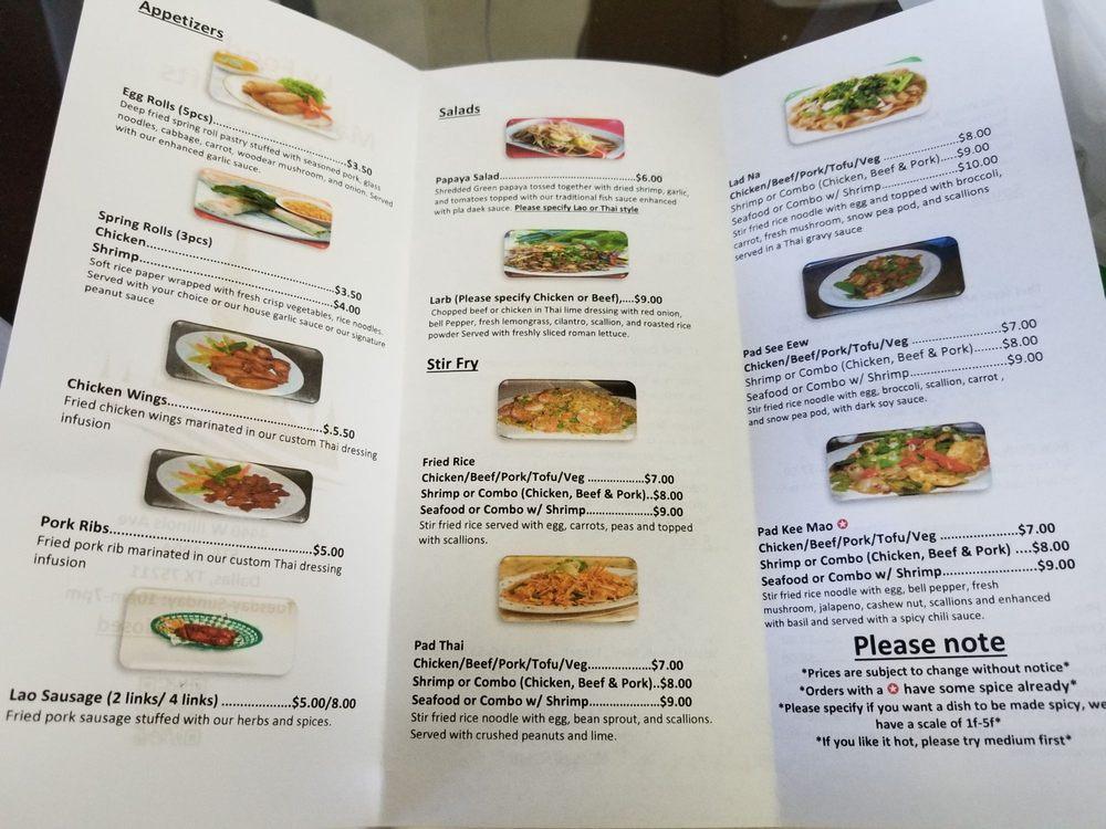 Menu at Ly Food Market & Gifts restaurant, Dallas