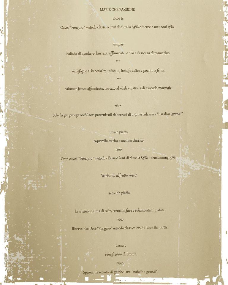 Menu at Ristorante Bacaro Il Gusto, Fossò