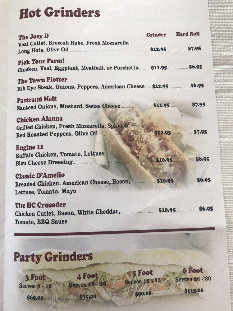 Carta de Noochie's Deli and Cafe', Waterbury