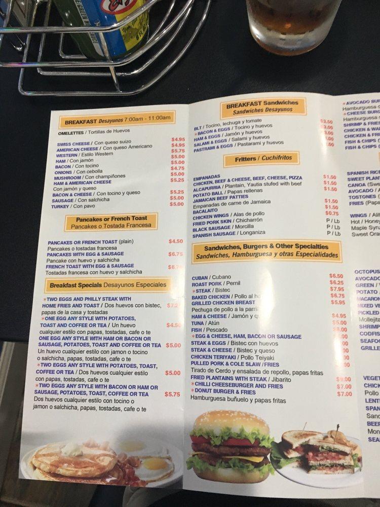 Menu at Palma Restaurant, Ansonia