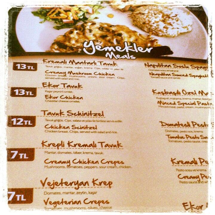 Menu at Ekor, Cyprus, Küçük Sanayi Bölgesi