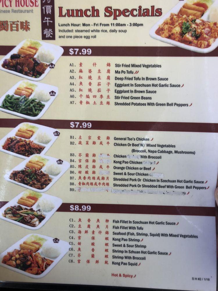 Menu at China Fun Authentic Noodle House restaurant, San Diego