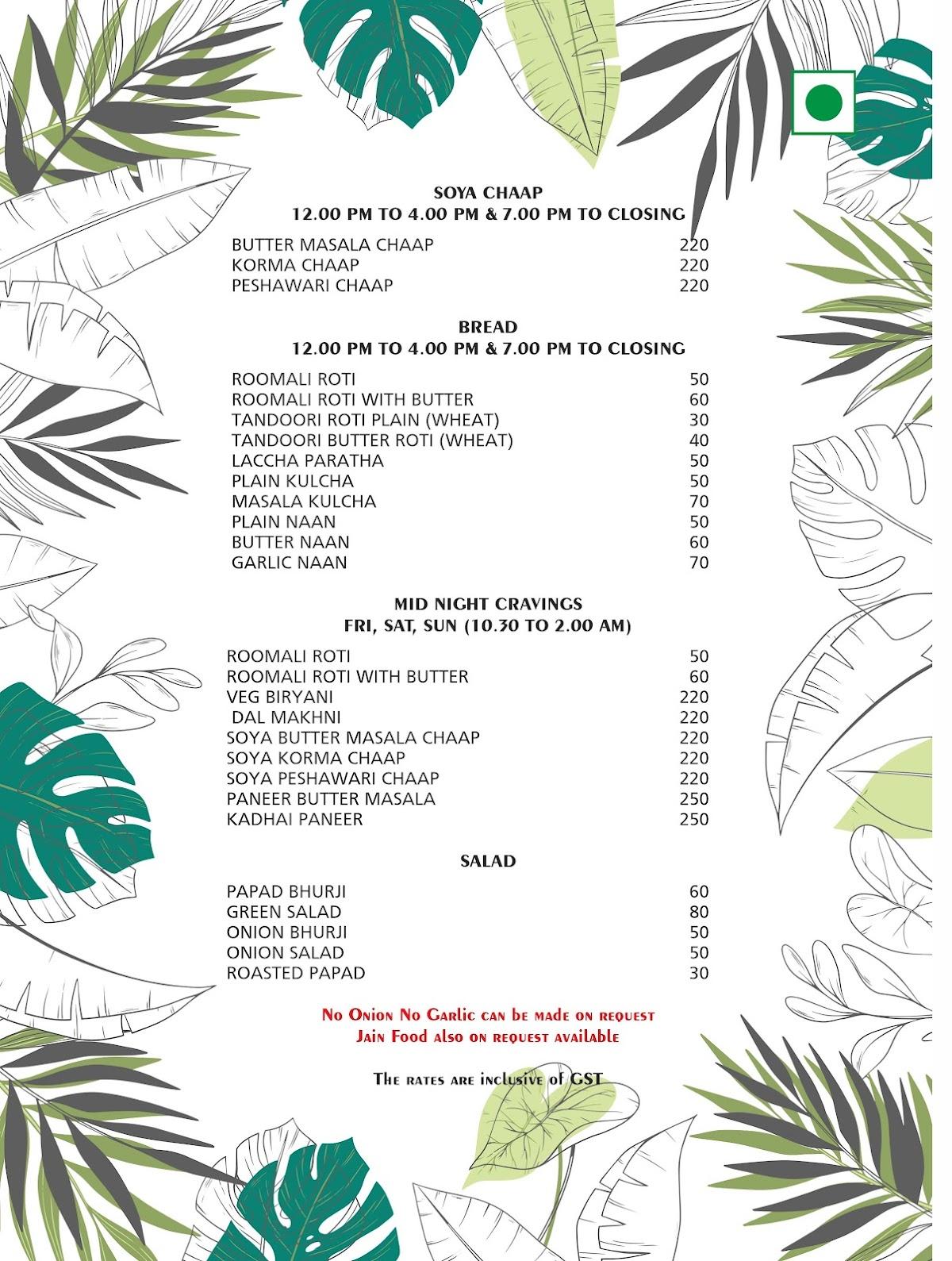 Menu at Khao Gully - The Food Court, Guwahati
