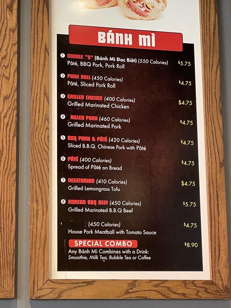 Menu at Viet Taste restaurant, Norridge