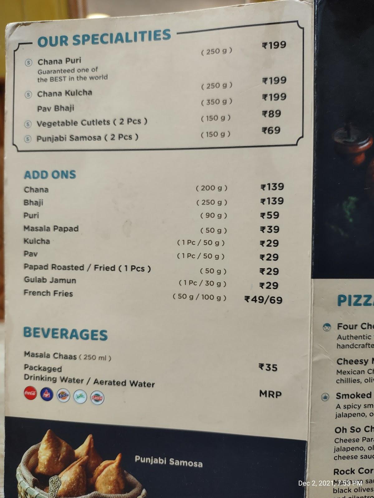 Menu at HOCCO Eatery, VCR, Ahmedabad, shop no