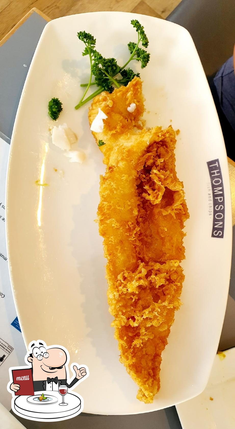 Thompsons Famous Fish & Chips in York - Restaurant menu and reviews