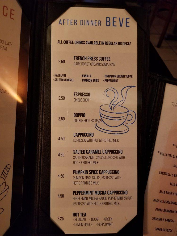 Menu at River Street Restaurant, Milford