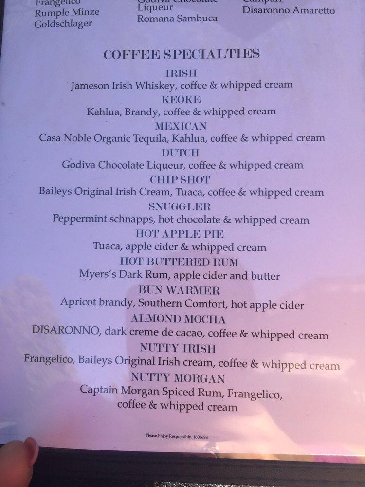 Menu at Julian Grille pub & bar, Julian