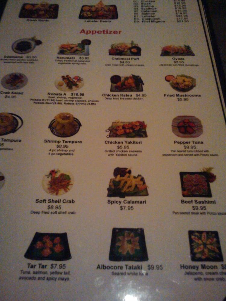 Menu at Shogun restaurant, The Woodlands, Farm to Market 2920
