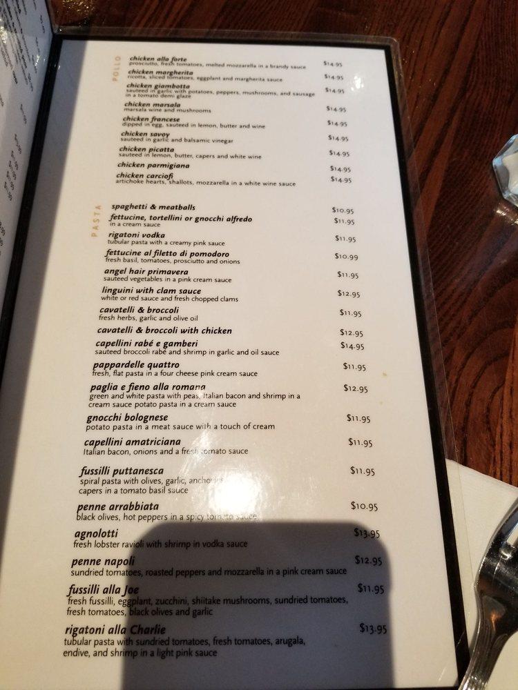 Menu at Forte Pizzeria, Caldwell