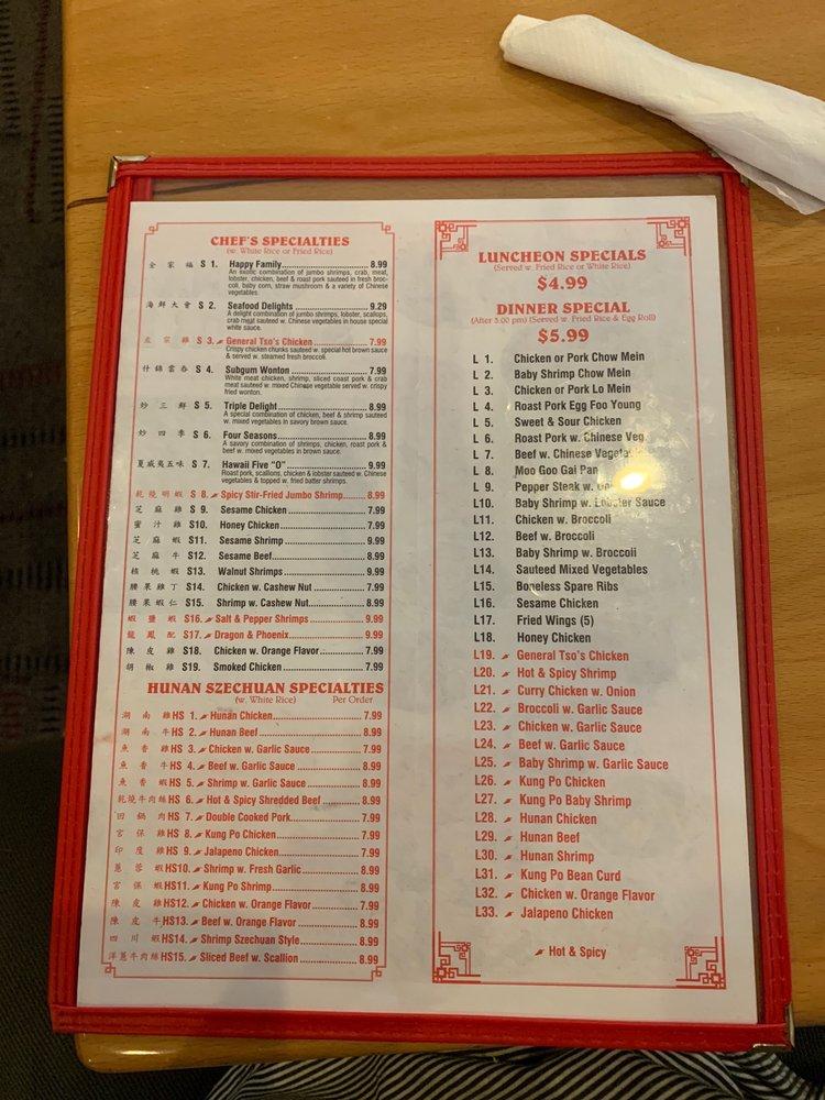 Menu at China King Super Buffet II restaurant, Dallas, W Camp Wisdom Rd