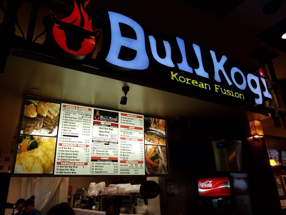 Menu at Bull Kogi Korean Fusion Restaurant, Kaneohe