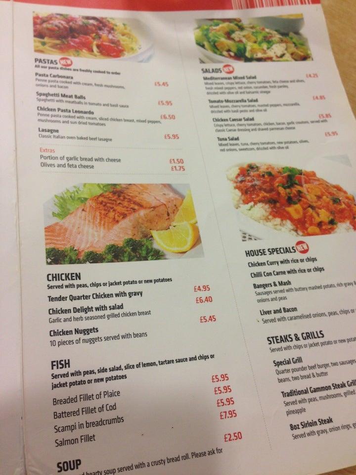 Menu at Jenny's Restaurants - Camberley, Camberley