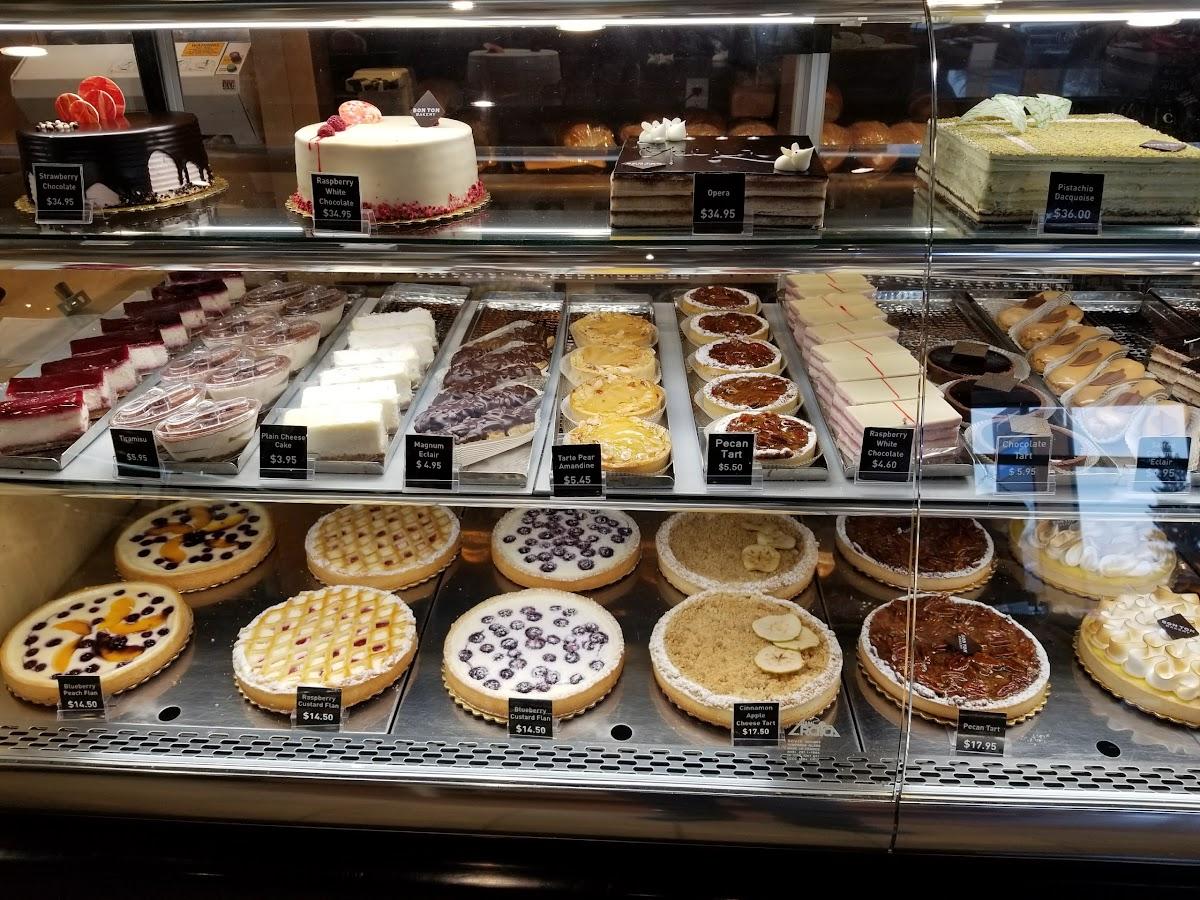 Menu at Bon Ton Bakery, Edmonton