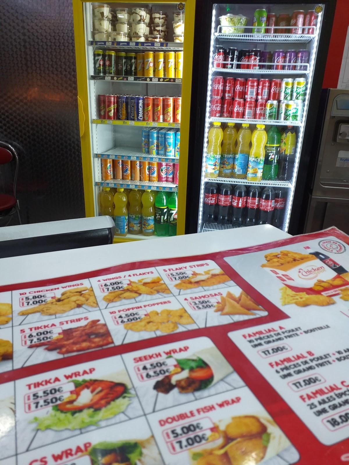Menu at Chicken Spot restaurant, Aubervilliers