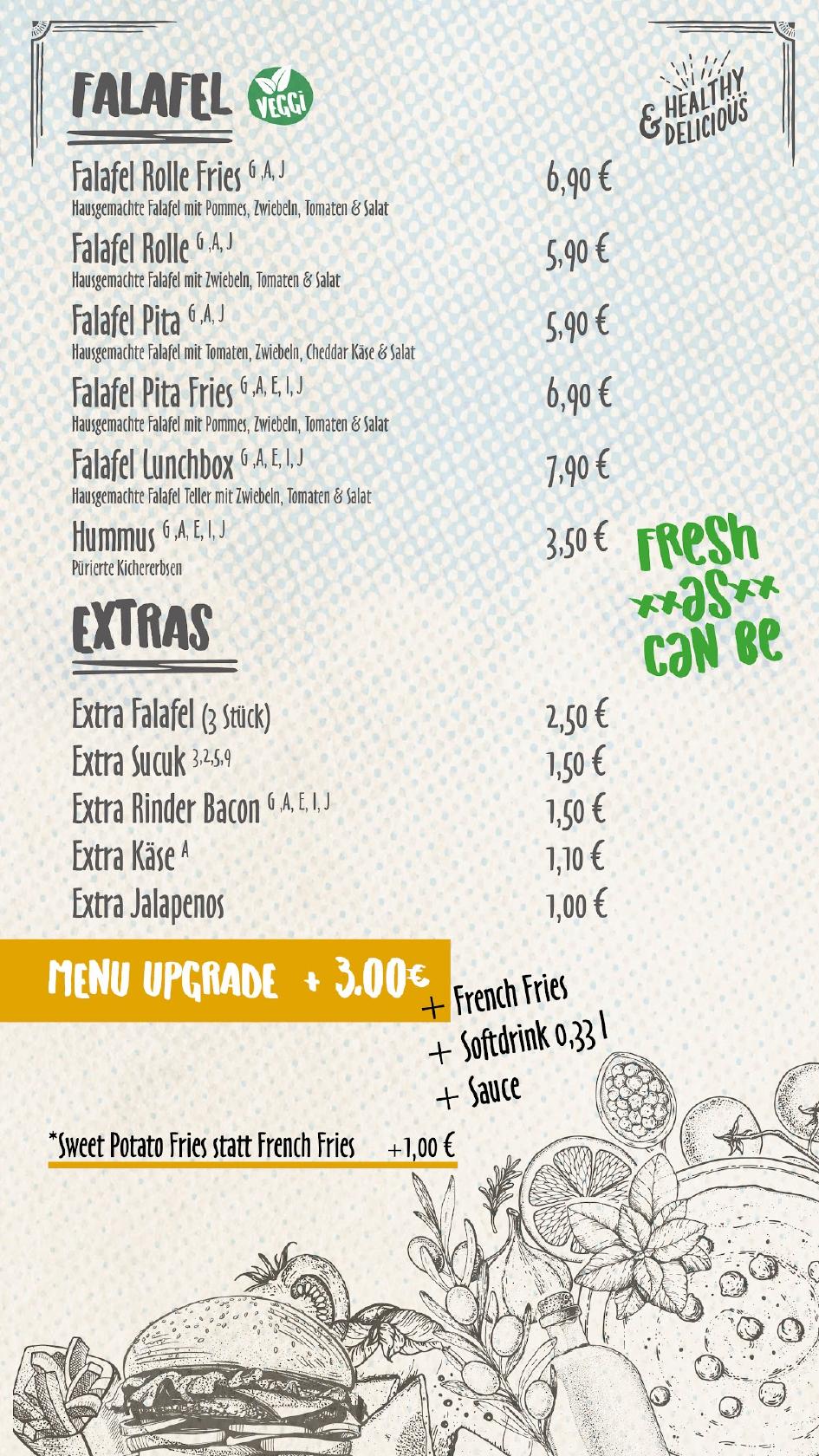 Speisekarte von Rezo Food House restaurant, Kiel
