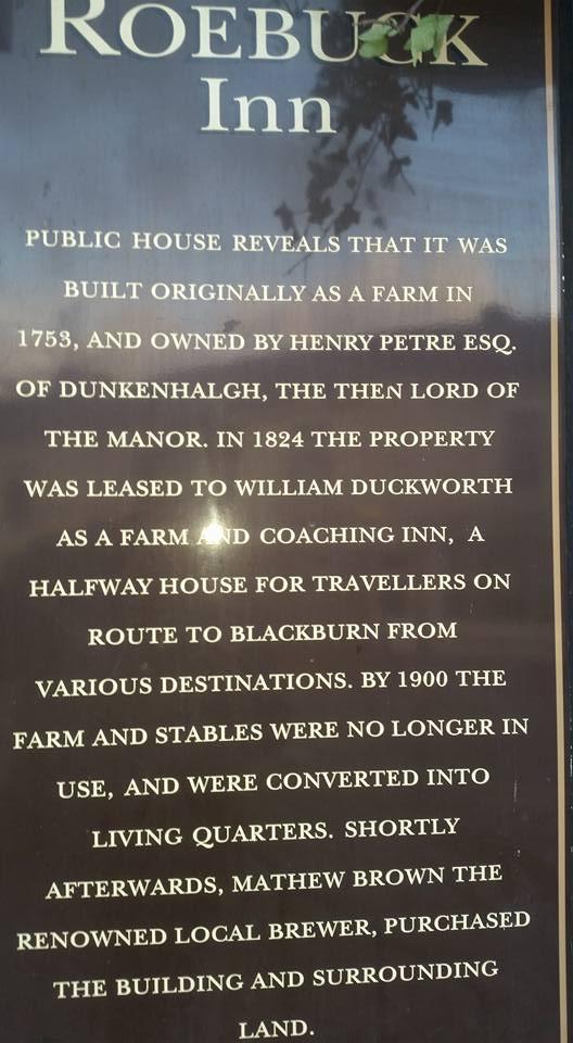 Menu at The Roebuck pub & bar, Blackburn, High Street