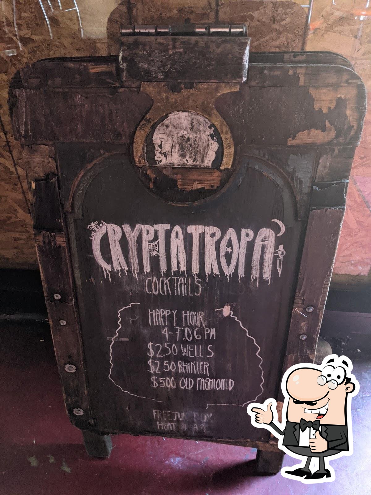 Cryptatropa Bar in Olympia - Restaurant menu and reviews
