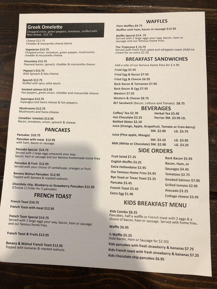 Menu at Grill Daddy restaurant, Milton